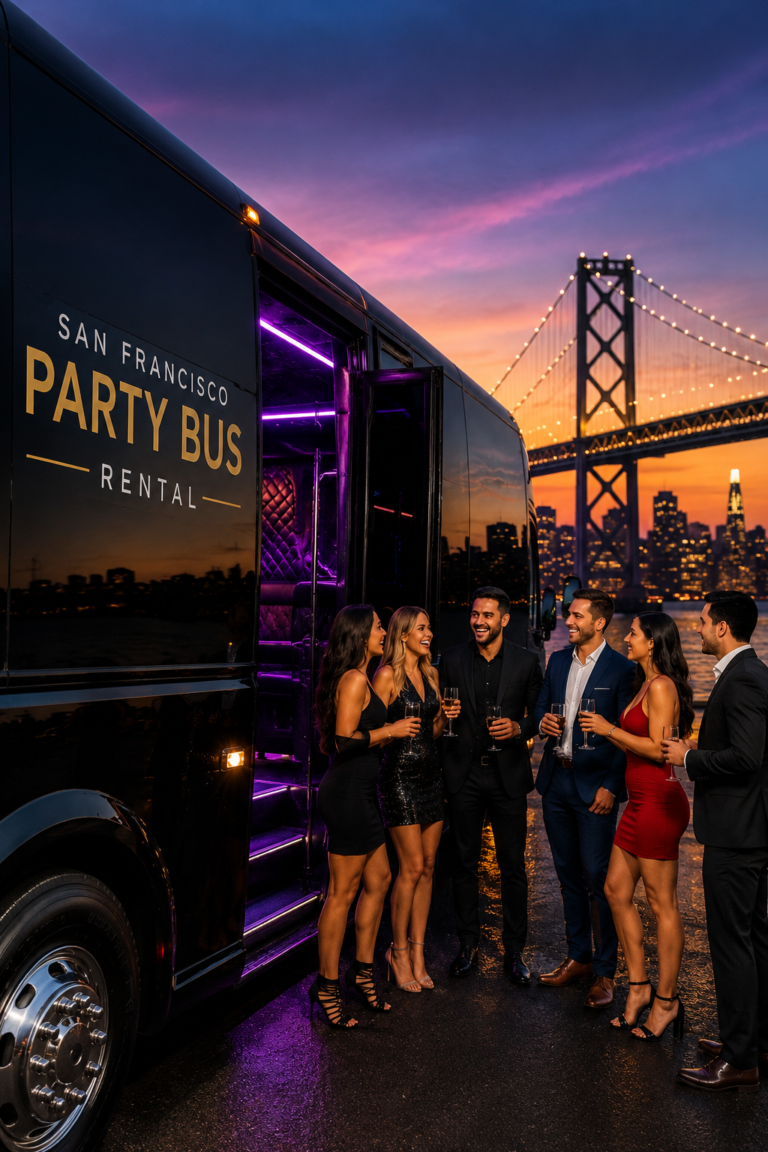 San Francisco Party Bus Rental | Luxury Party Buses for Every Occasion